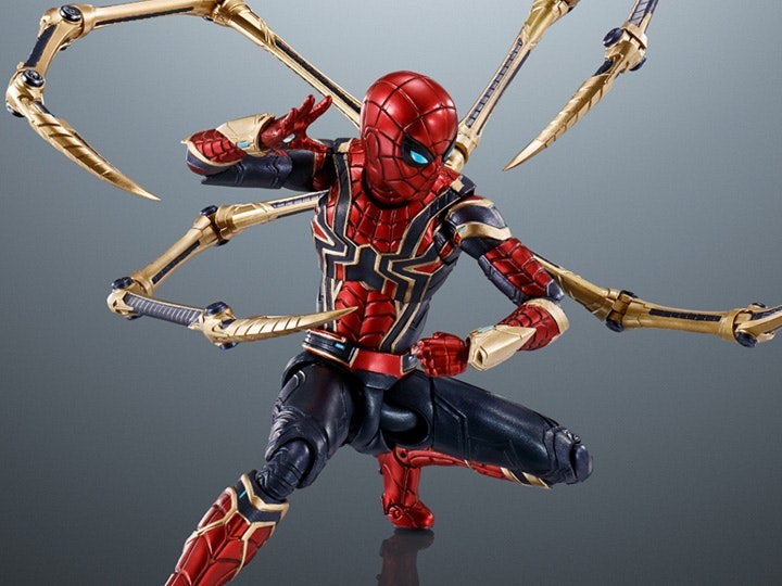 Marvel Spider Man No Way Home S.H.Figuarts Iron Spider Rerelease Ediya Shop Action figures figurines figures from anime manga
