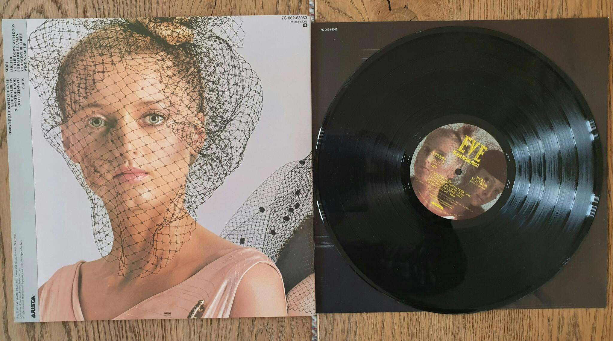 The Alan Parsons Project Eve Vinyl Lp Vinyl Market
