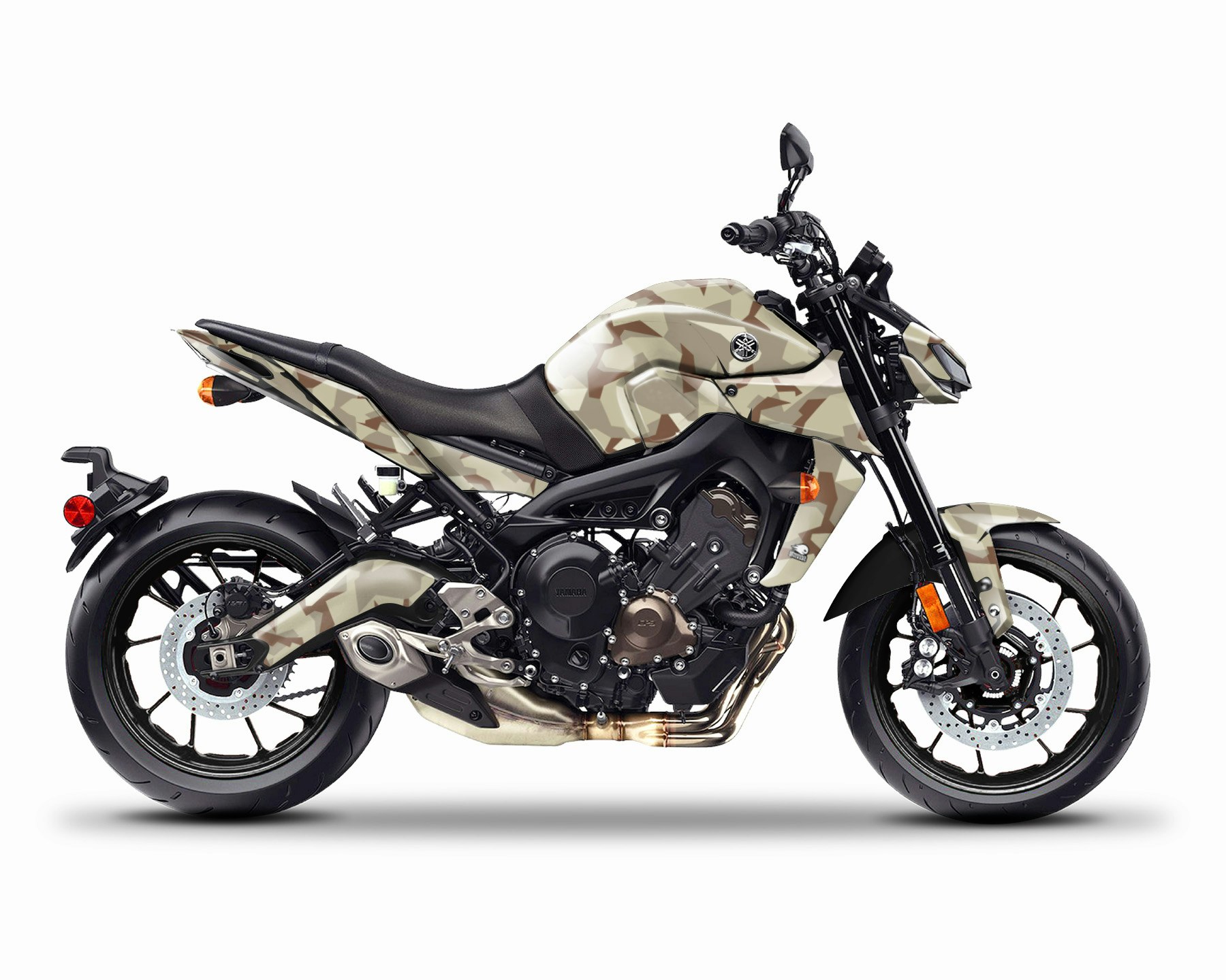 Yamaha MT 09 Graphics Camo SpinningStickers